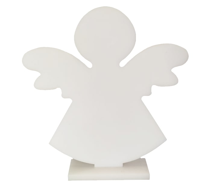 Silueta De Angelito Blanco Diseño De Alas De Angel Para La Silueta Y