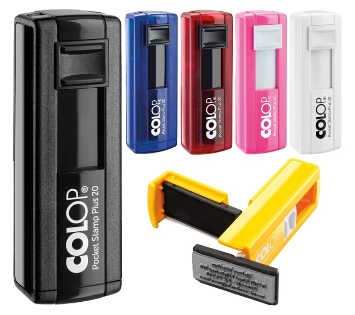 Suministros para las Artes Graficas: Sello Colop Pocket Stamp Plus 20 ...