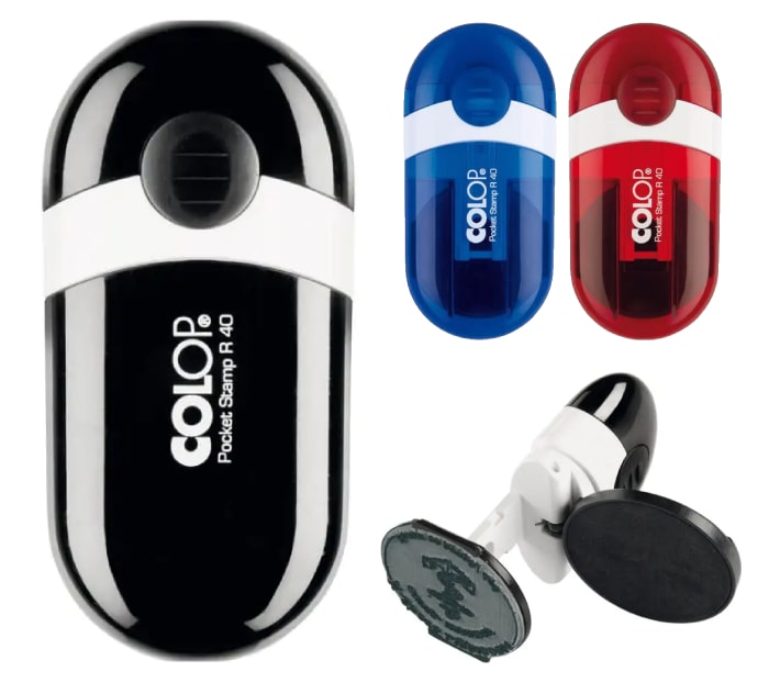 Suministros para las Artes Graficas: Sello Colop Pocket Stamp R 40 de Ø ...