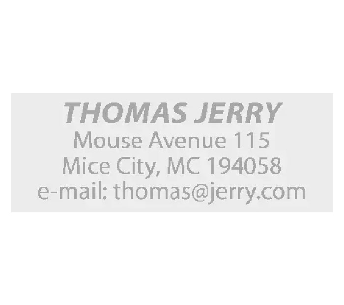 Suministros para las Artes Graficas: Sello Colop Stamp Mouse 20 de 14x38 mm