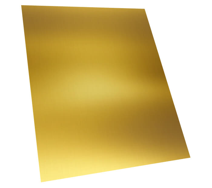 Suministros para las Artes Graficas: Lámina aluminio oro brillante ...