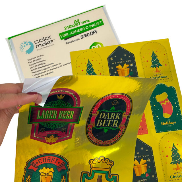 Suministros para las Artes Graficas: Vinil adhesivo imprimible INKJET ...