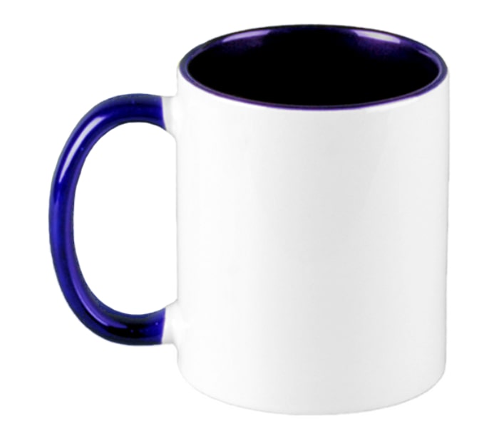 Suministros para las Artes Graficas: Taza cerámica bicolor con interior ...