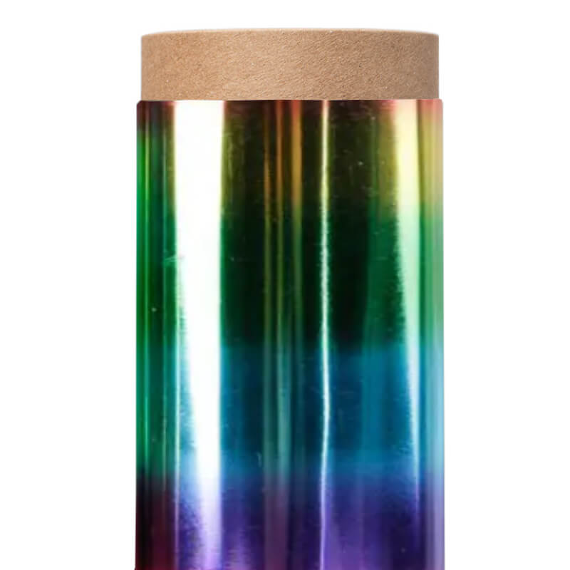 Suministros para las Artes Graficas: Foil rainbow spectrum 8x1 mt